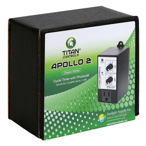Titan Controls® Apollo® 2 - Cycle Timer with Photocell – City Garden Supply